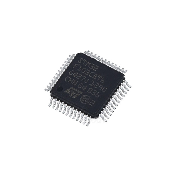 LQFP-48 Package MCU Integrated Circuits STM32F103C8T6, ARM Cortex-M3 72MHz MSL=3